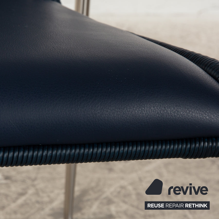 Tecta Stuhl - 6er Set D20 Blau Holz - 2. Hand - Revive.de