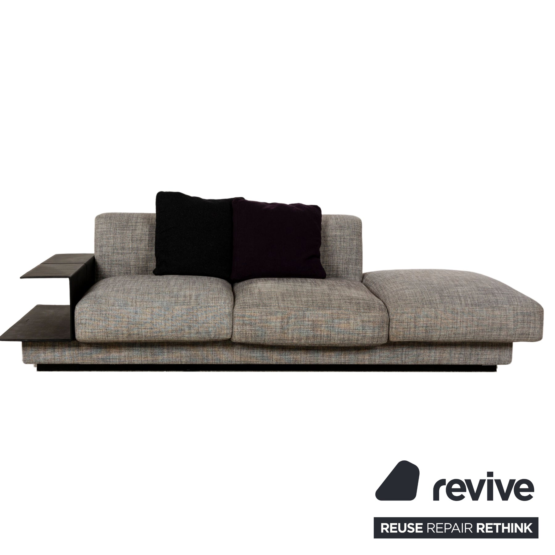 Walter Knoll Ecksofa Yuuto Grau Stoff - 2. Hand - Revive.de