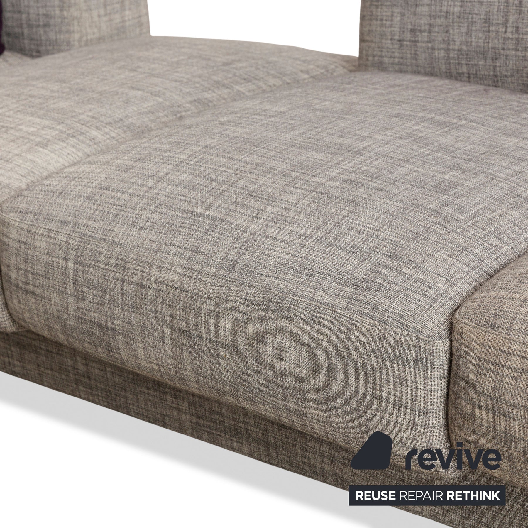 Walter Knoll Ecksofa Yuuto Grau Stoff - 2. Hand - Revive.de