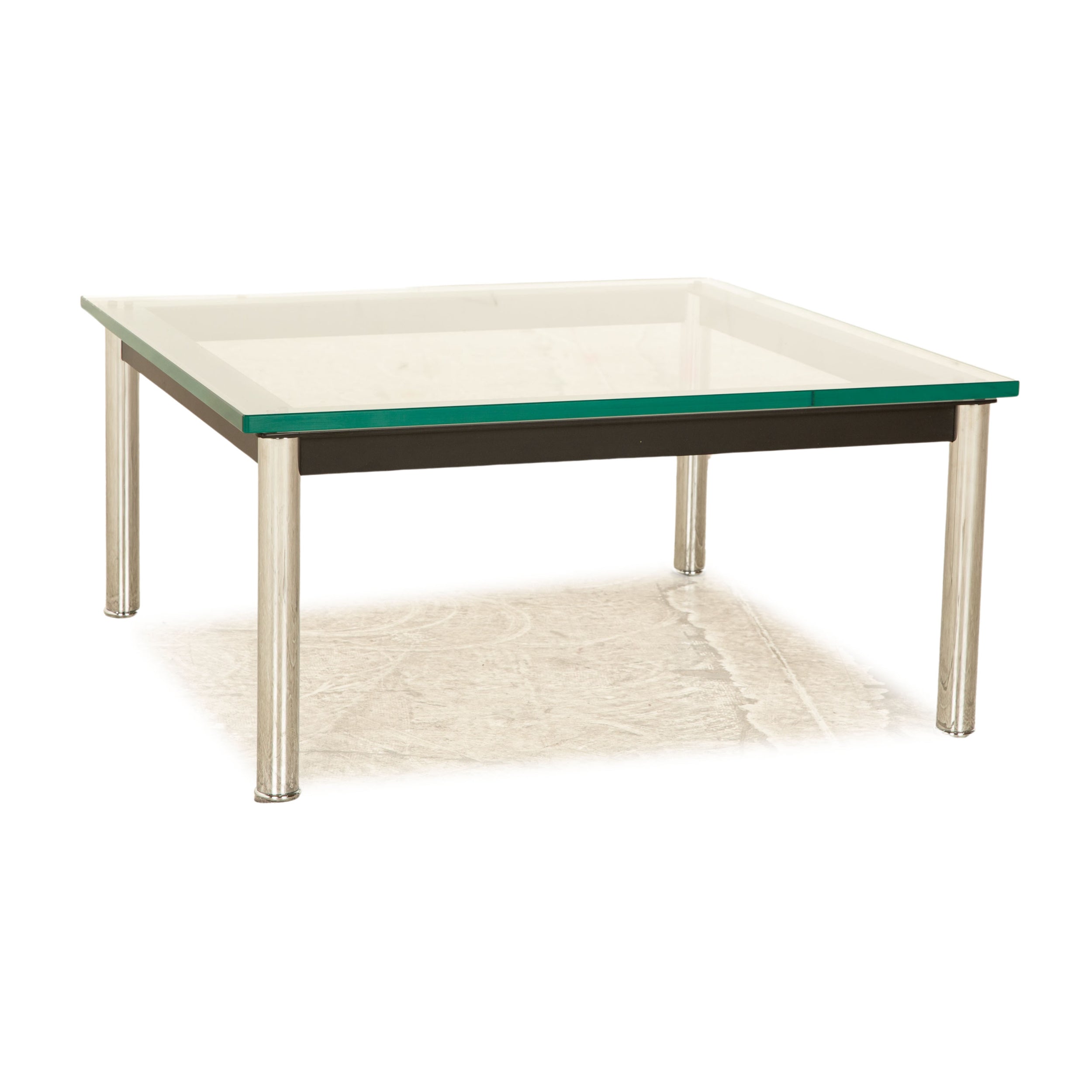 Cassina Couchtisch LC 10-P Schwarz Glas - 2. Hand - Revive.de