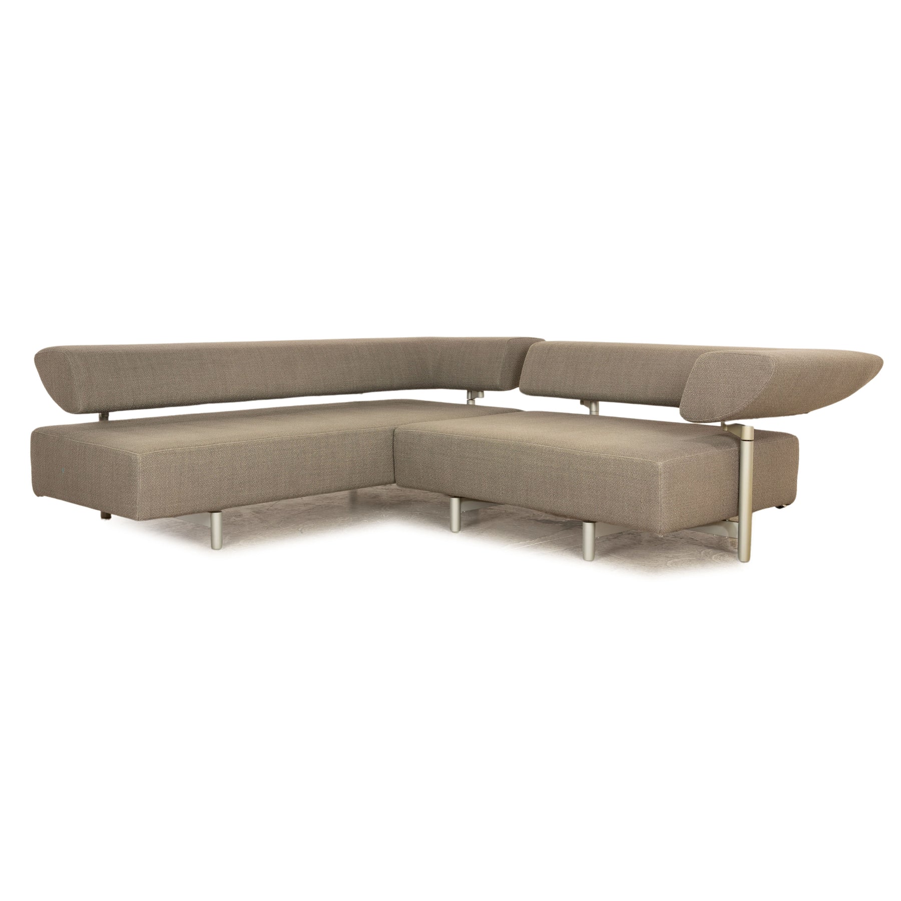 Cor Ecksofa Arthe Grau Stoff - 2. Hand - Revive.de