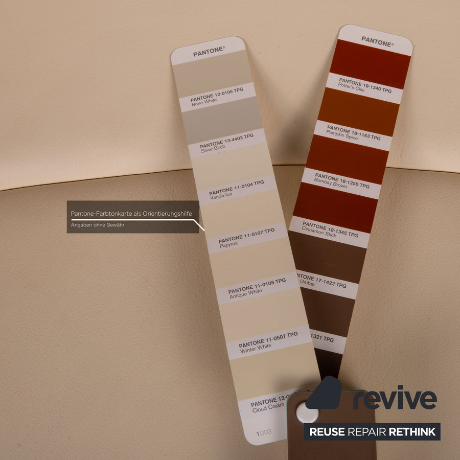 de Sede Garnitur DS 146 Creme Leder - 2. Hand - Revive.de