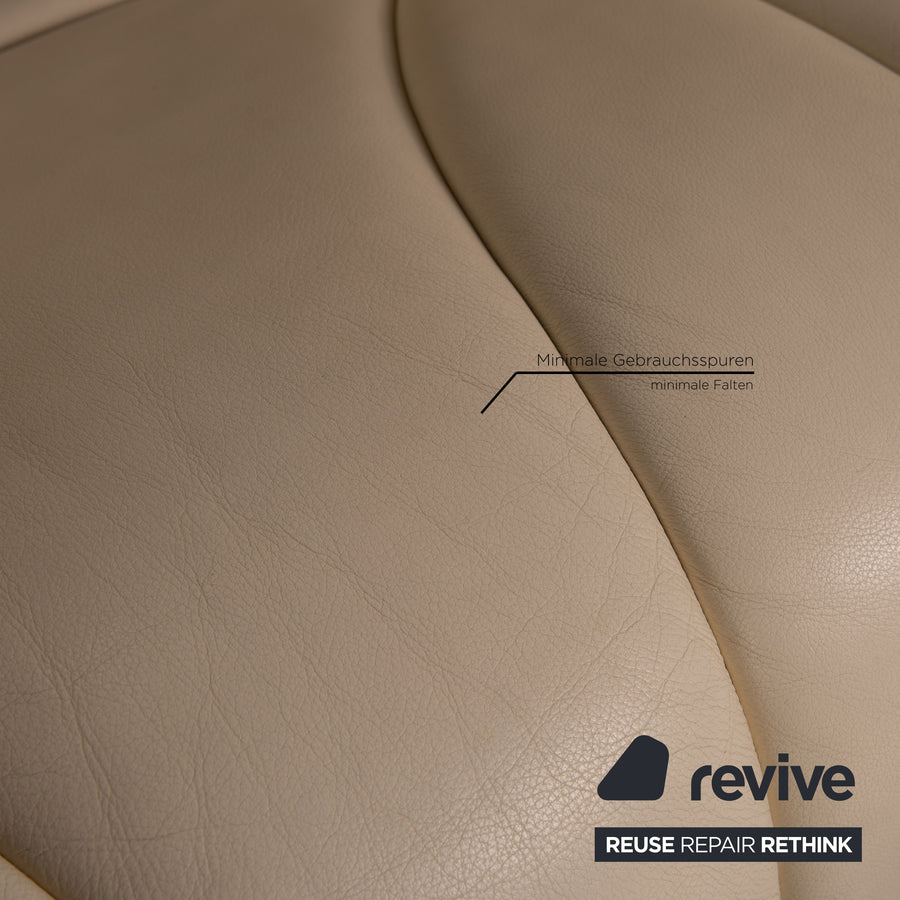 de Sede Garnitur DS 146 Creme Leder - 2. Hand - Revive.de