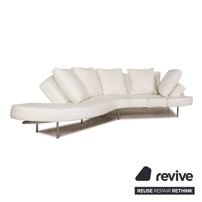 edra Ecksofa Flap Creme Leder - 2. Hand - Revive.de