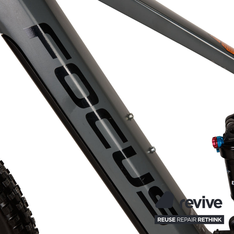 Focus E-Mountainbike Thron 2 6.8 2021 Grau Aluminium - 2. Hand - Revive.de