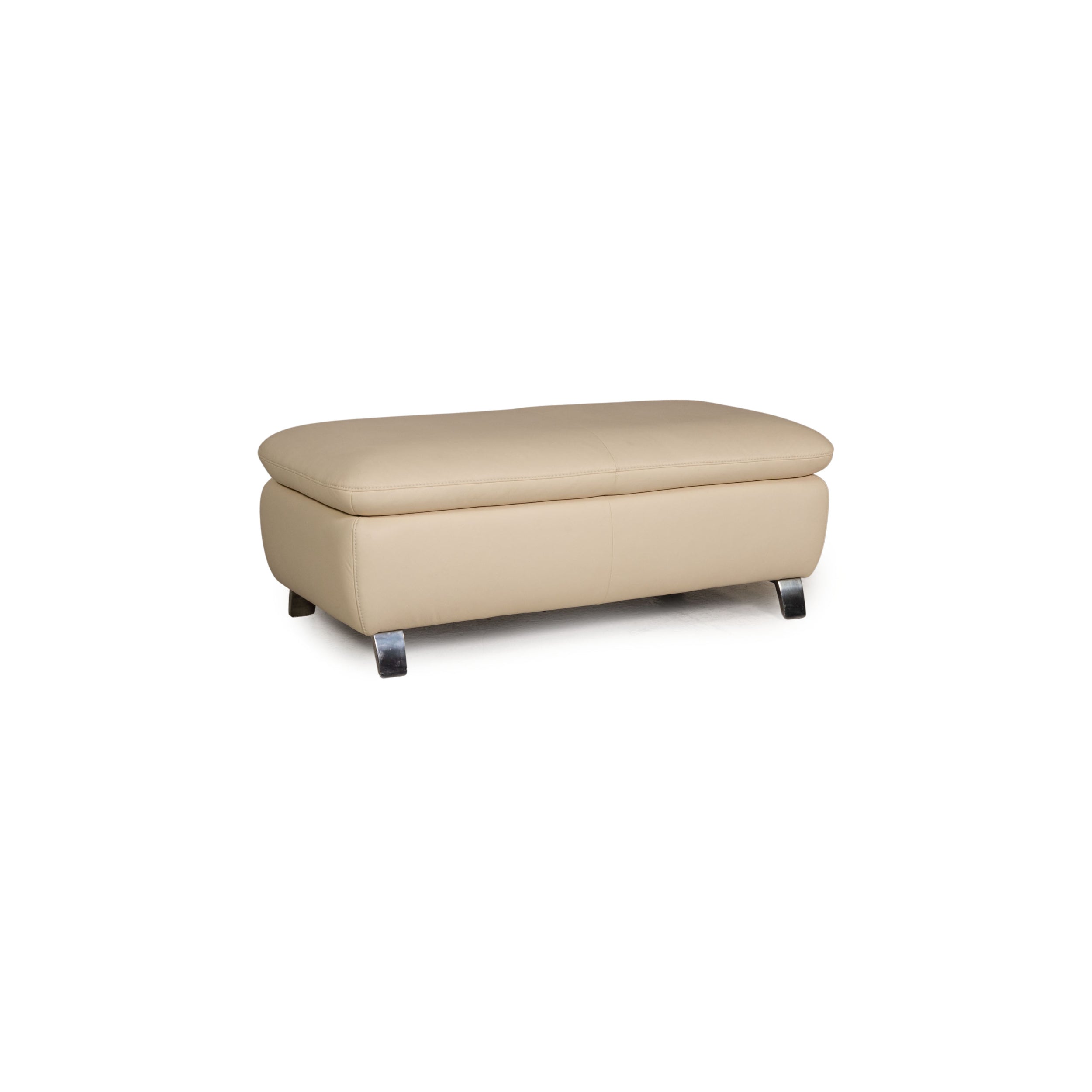 Hukla Hocker Mondo Creme Leder - 2. Hand - Revive.de