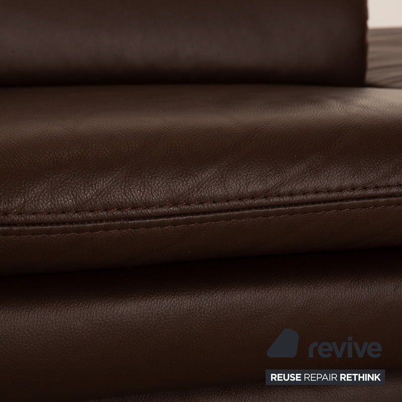 Mondo Zweisitzer Easyline Braun Leder - 2. Hand - Revive.de