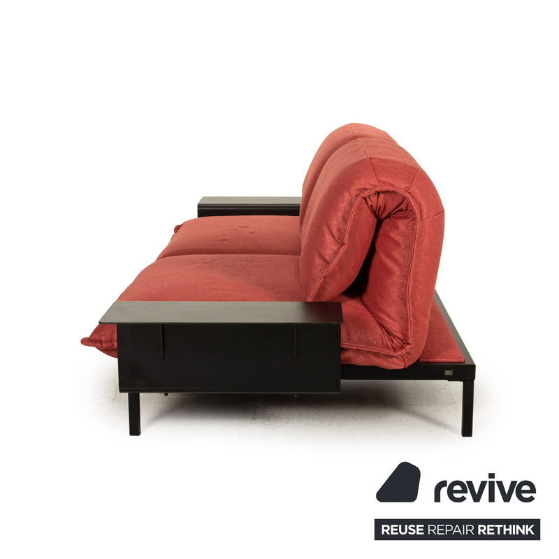 Rolf Benz Zweisitzer Nova Rot Stoff - 2. Hand - Revive.de