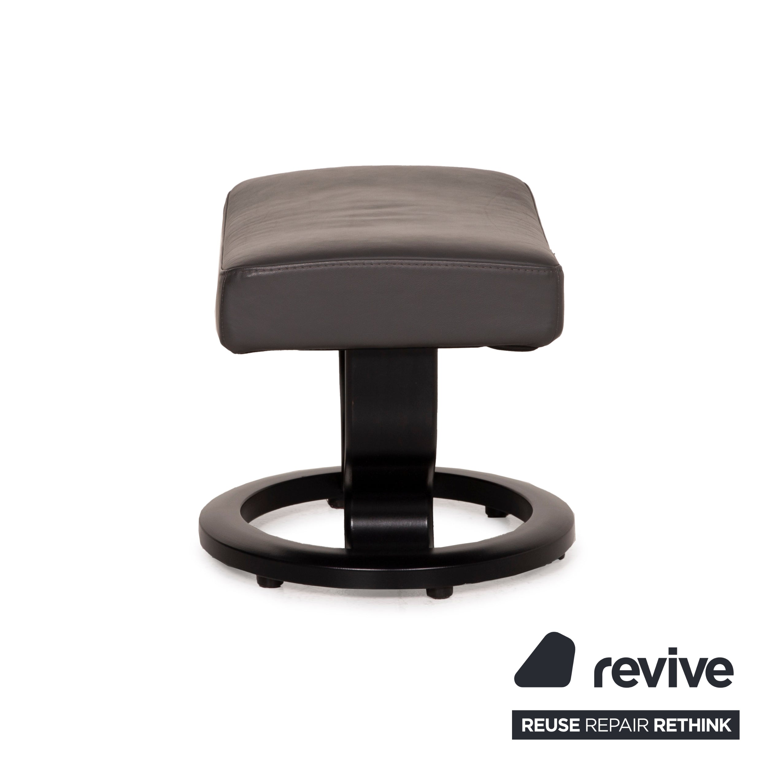 Stressless Sessel Orion Anthrazit Leder 2. Hand Revive