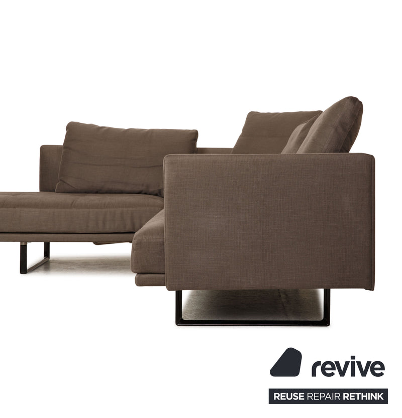 Walter Knoll Ecksofa Prime Time Grau Stoff - 2. Hand - Revive.de