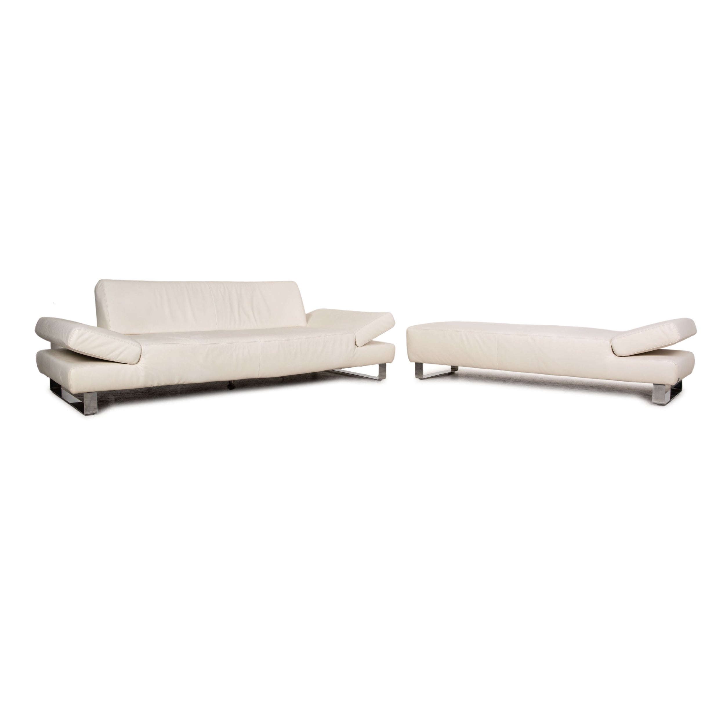 Willi Schillig Garnitur Taboo Creme Leder - 2. Hand - Revive.de Willi Schillig Garnitur Taboo Creme Leder - 2. Hand - Revive.de
